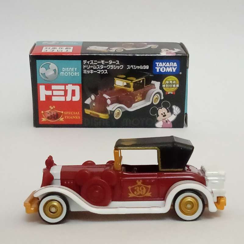 Jual Tomica Disney Motors Mickey Mouse 39th Spesial Classic Diecast Mobil Klasik Miniatur Takara ...
