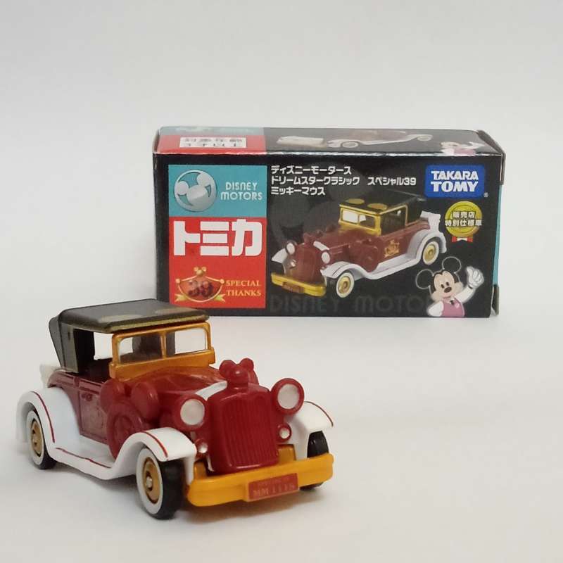 Jual Tomica Disney Motors Mickey Mouse 39th Spesial Classic Diecast Mobil Klasik Miniatur Takara ...