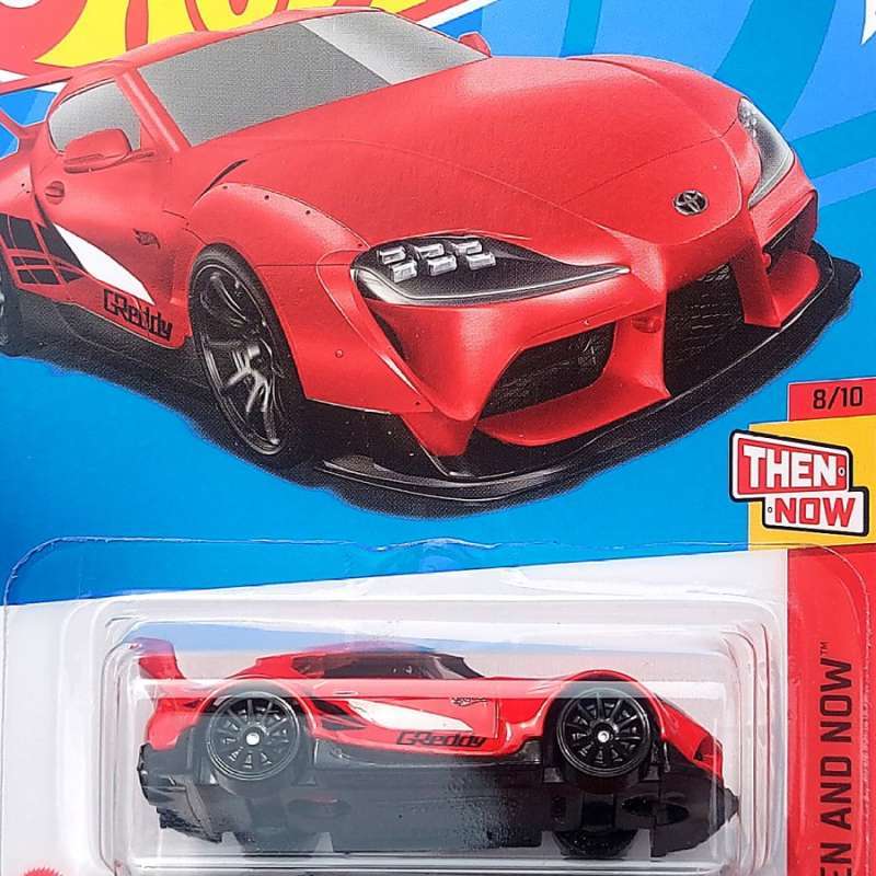 Jual HOTWHEELS 20 TOYOTA GR SUPRA 2022MERAH - GREDDY PERFORMA di Seller ...