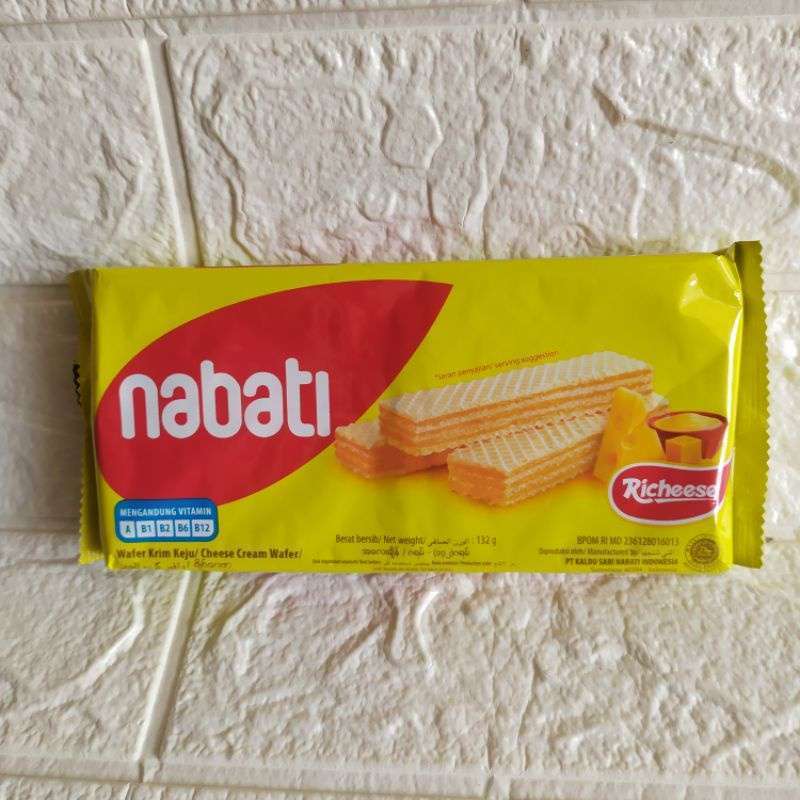 Jual NABATI WAFER KRIM 132gr / Nabati coklat / Nabati richeese / Nabati ...