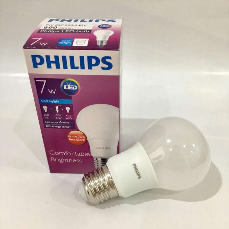 Jual Philips Led Bulb 7 Watt Original Murah - Harga Diskon Februari ...