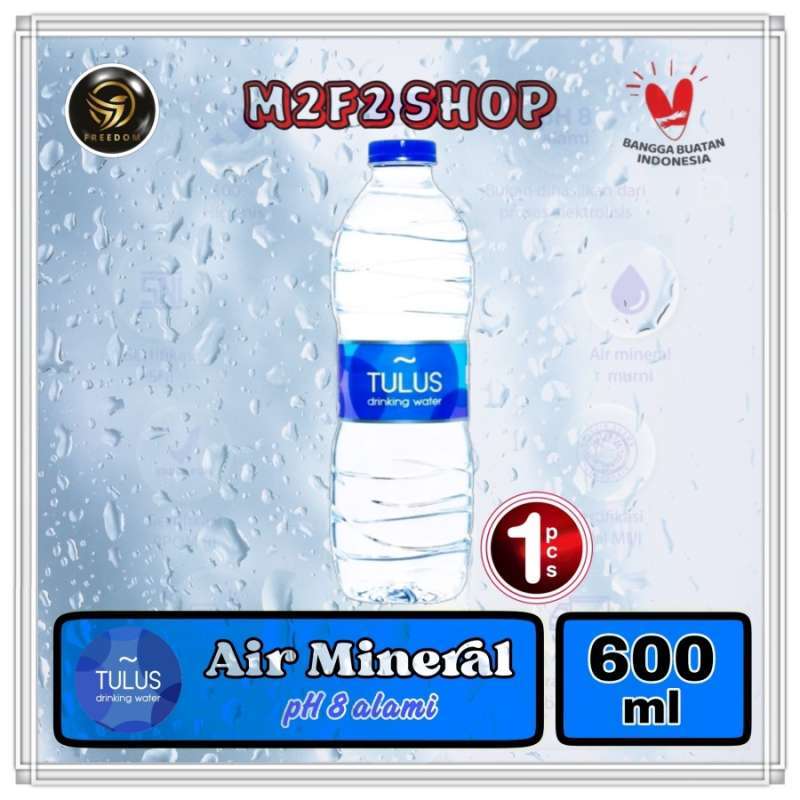 Jual Air Mineral TULUS pH8 Botol Plastik Pet - 600 ml (Kemasan Satuan ...