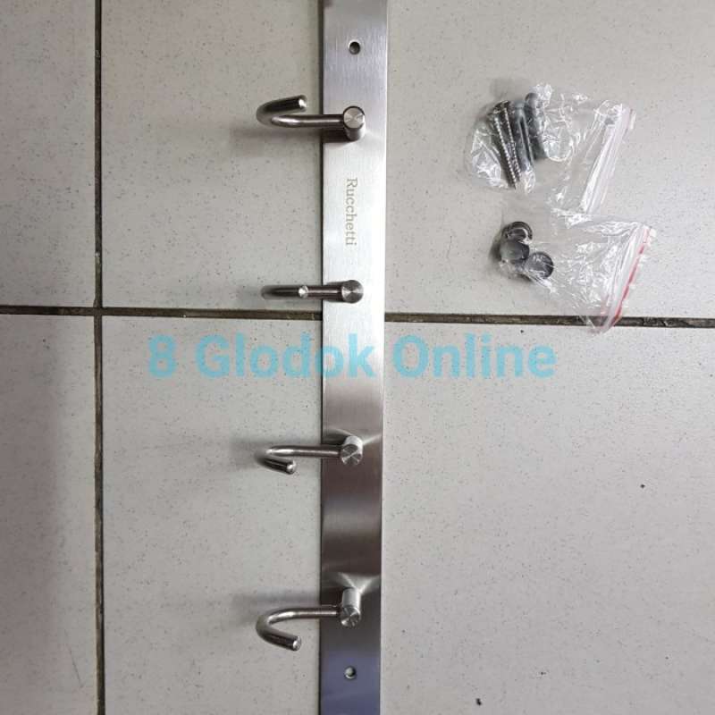 Jual Kapstok Stainless 5 Kait / Gantungan Baju Stainless 5 Kait di ... Jual Kapstok Stainless 5 Kait / Gantungan Baju Stainless 5 Kait di ...