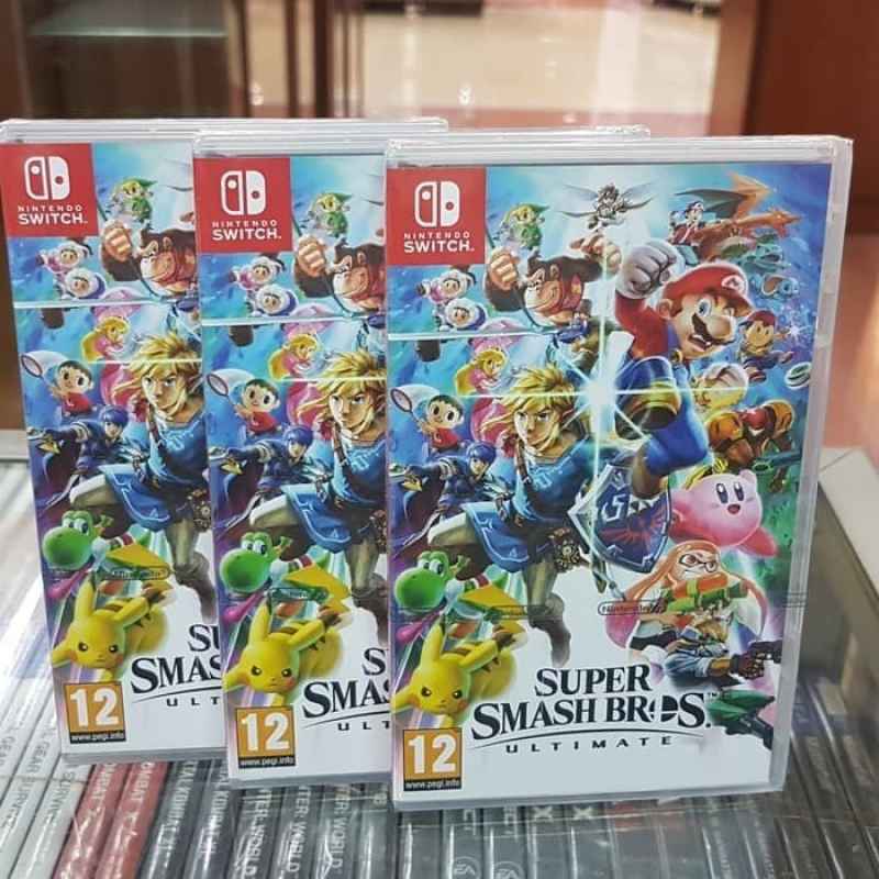 Promo NINTENDO SWITCH SUPER SMASH BROS ULTIMATE Diskon 3% di Seller ...