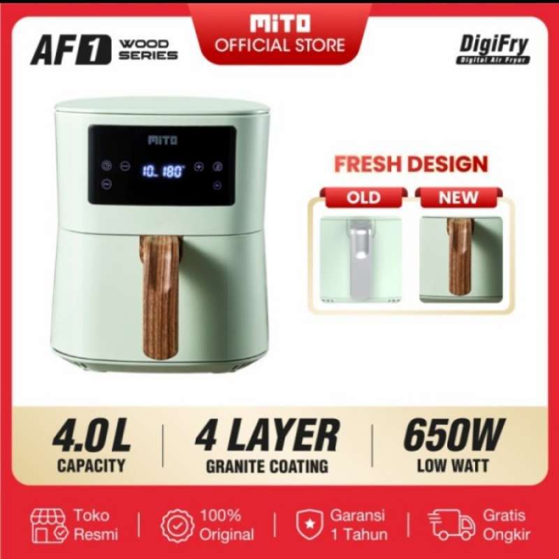 Jual Mito Digital Air Fryer mito original resmi garansi resmi di Seller ...