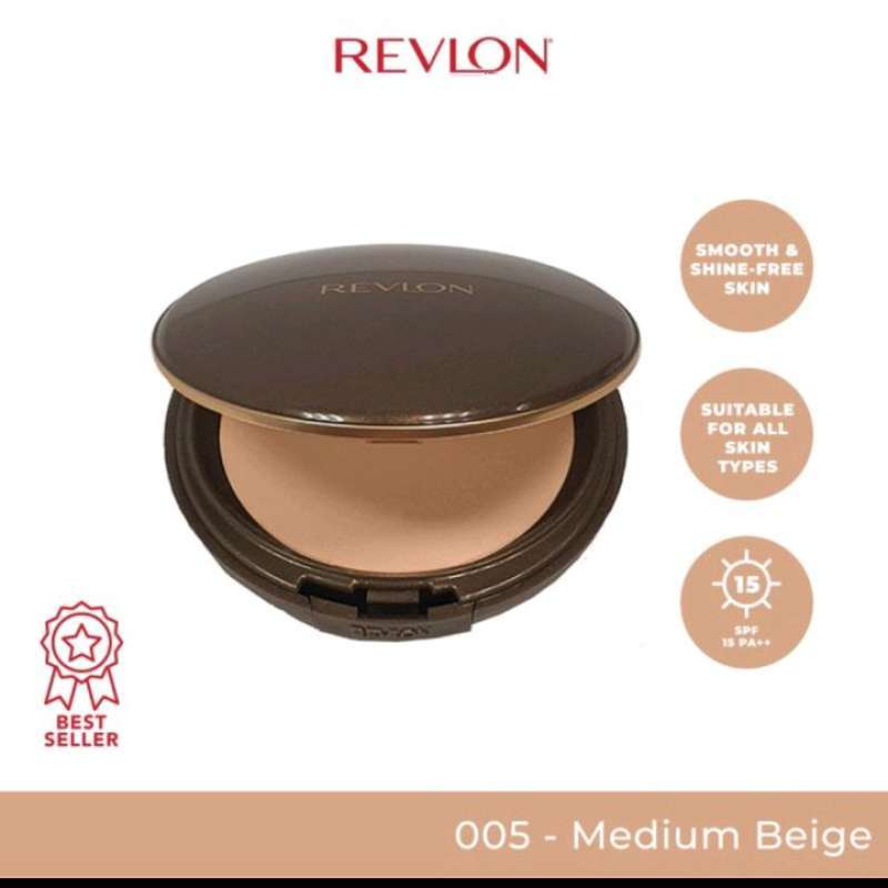 Jual Revlon new complexion series Foundation 15 PA++ 005 Medium Beige ...