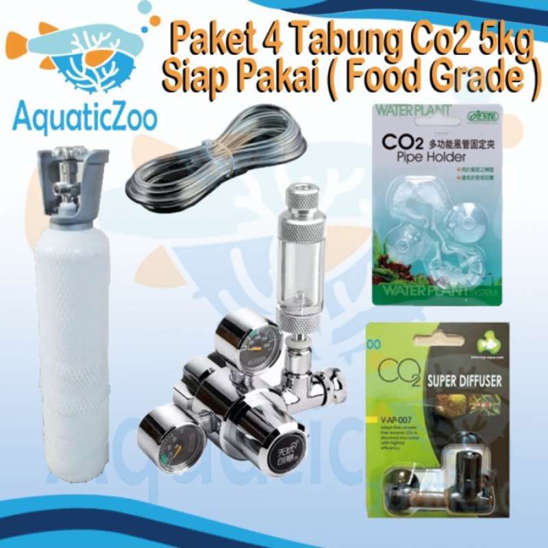 Promo Paket 4 Tabung CO2 besi 5kg besi full isi - Aquascape - CO2 ... Promo Paket 4 Tabung CO2 besi 5kg besi full isi - Aquascape - CO2 ...