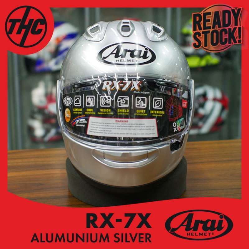 Jual ARAI RX7X ALMUNIUM SILVER di Seller Cintamotormu - Duri Kepa, Kota ...