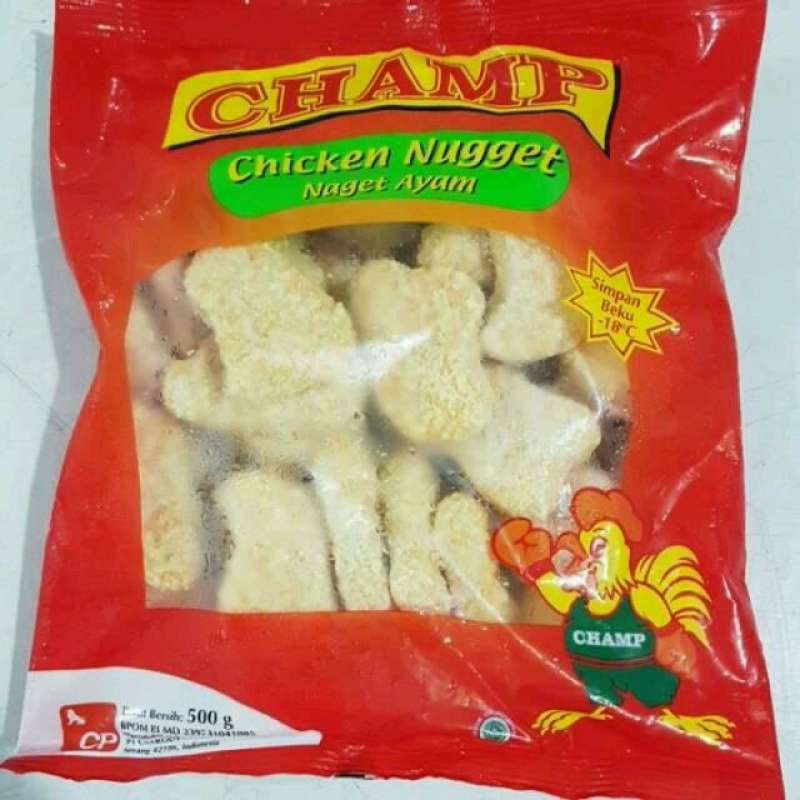 Jual Champ Chicken Nugget 500 Gram/ Chicken Nugget Champ/ Ayam Nugget ...