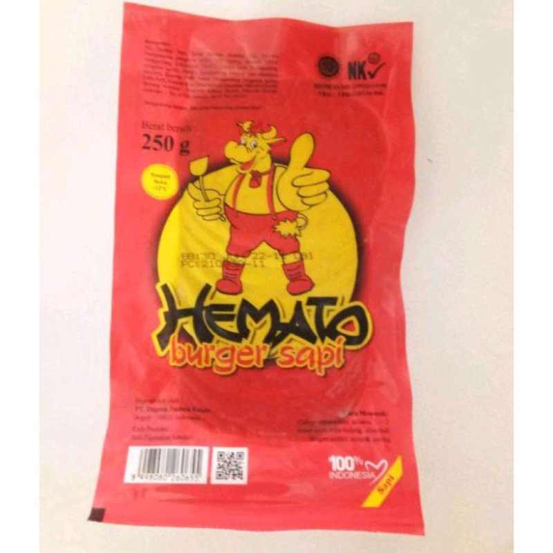 Jual Hemato Burger Sapi Halal Di Seller Mmtc Frozen Foods - Kota Bangun ...