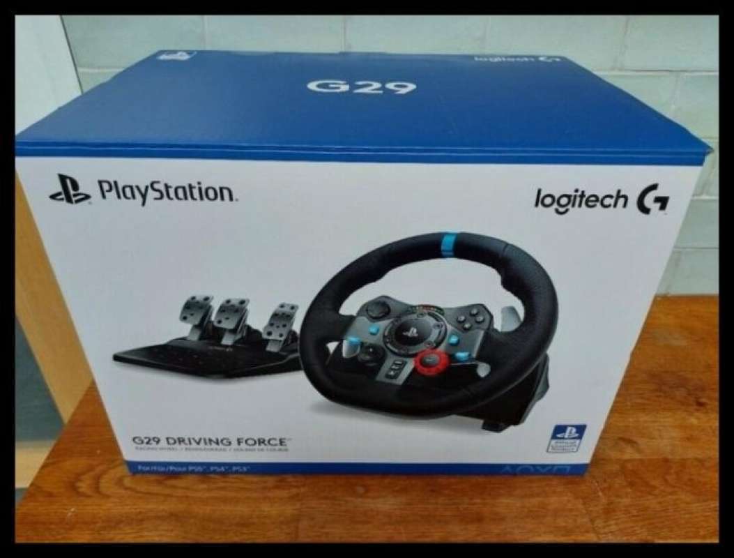 Jual LOGITECH G29 DRIVING FORCE RACING WHEEL STEERING WHEEL FOR PS5 PS4 ...