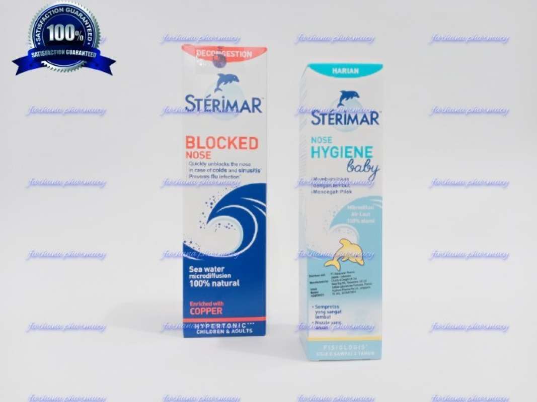 Promo Sterimar Baby & Blocked Nose / Sediaan Pencuci Hidung/ Dewasa Dan ...