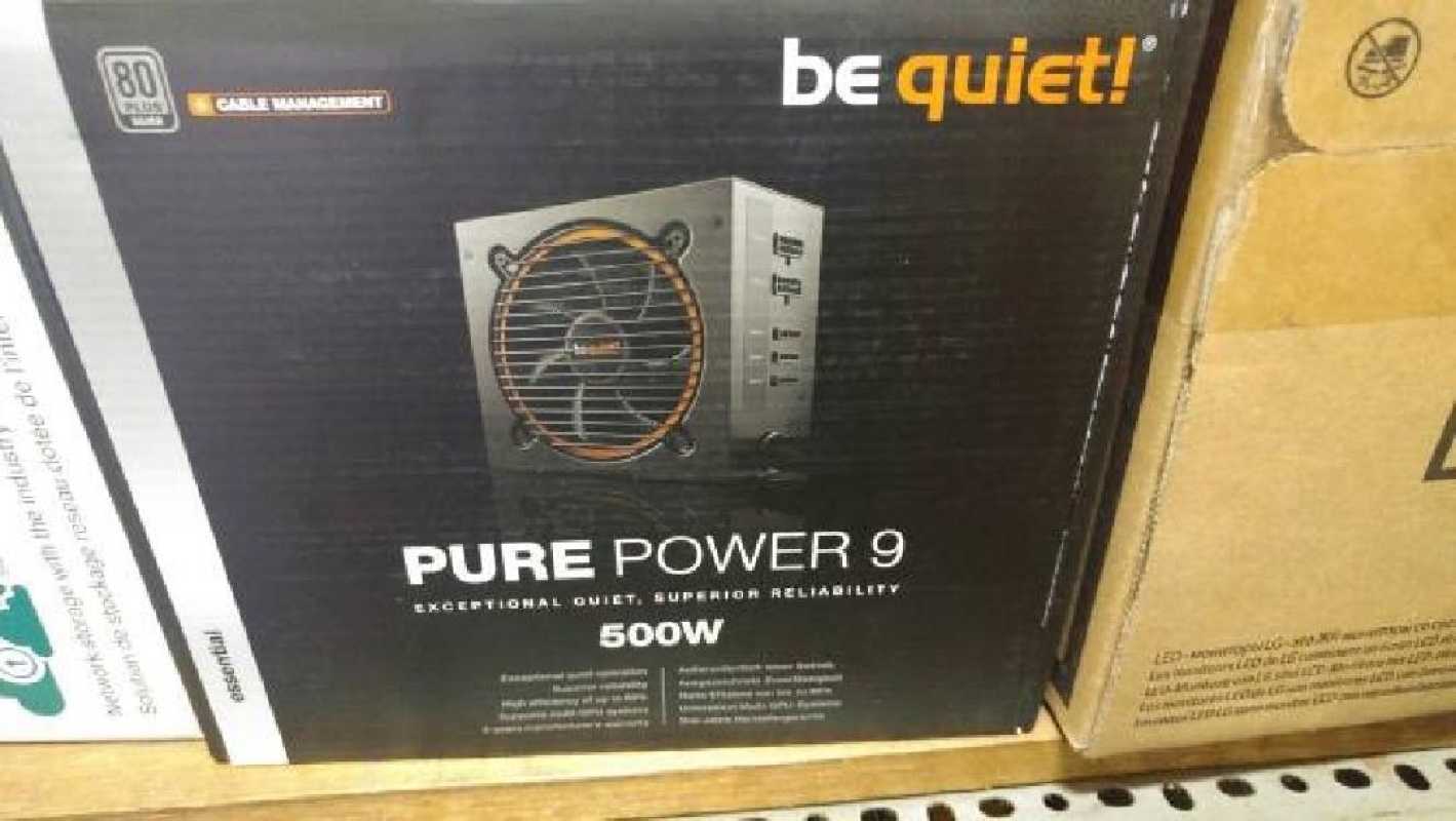 Jual Be Quiet! Pure Power 9 500w Cm - Modular - 80+ Silver Certified Di ...
