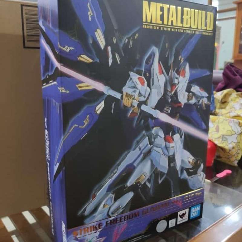 Jual Metal Build Strike Freedom Gundam Soul Blue Version Original ...