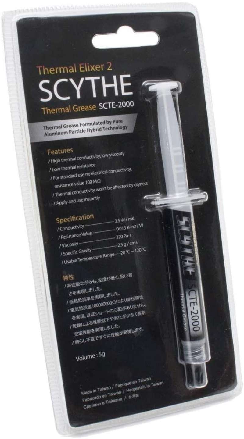Jual SCYTHE Thermal Elixer 2 - CPU Processor Thermal Paste 5g di Seller ...