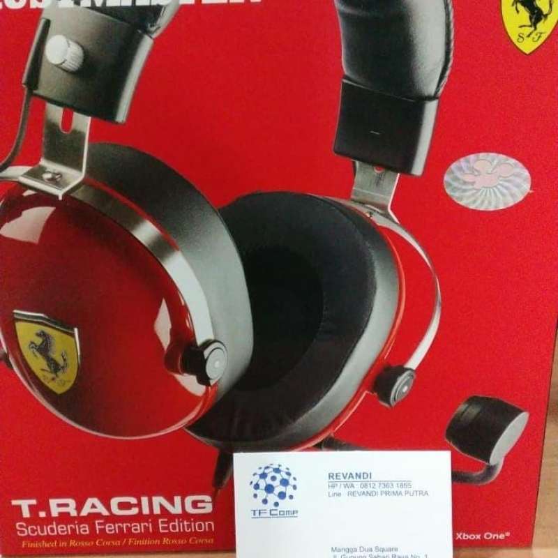 Jual Thrustmaster T.Racing Scuderia Ferrari Edition Gaming Headset di ...