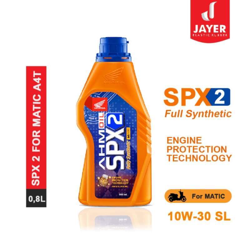 Jual Oli Spx 2 For Matic 0,8 Liter / Oli Motor Spx2 10-30Sl Jaso Mb di ...