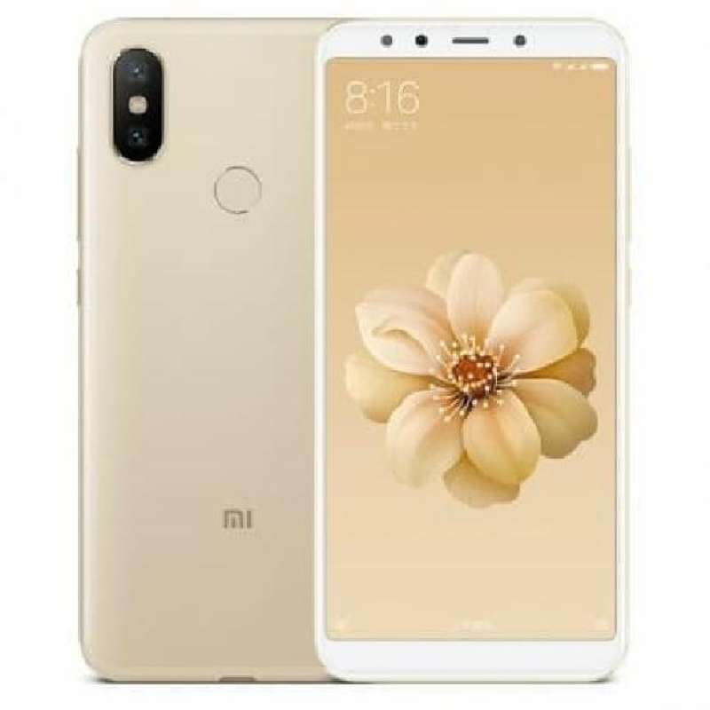 Jual Xiaomi Mi A2 4GB+64GB Gold Resmi TAM Free Tempered di Seller ...