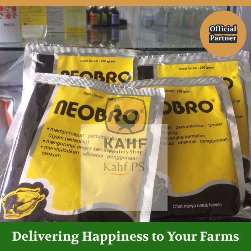 Jual Neobro 250 gram Vitamin Penggemuk Ayam Broiler/ Pedaging di Seller ...