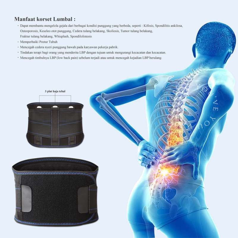 Promo You've (YouHave) Korset Lumbal Korset Lumbar Premium Penyangga ...