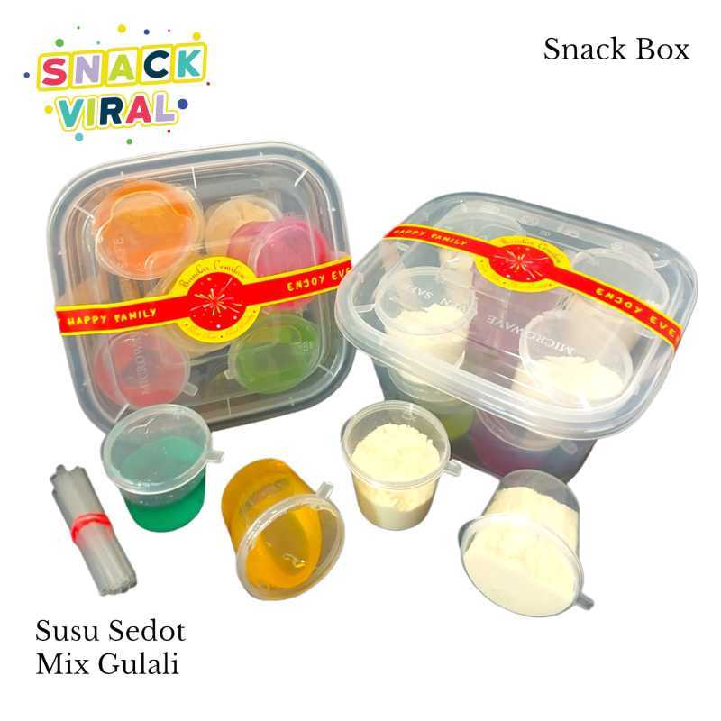 Jual Snack Viral - Gulali Karamel Diy Mix Susu Bubuk Sedot Snack Box ...