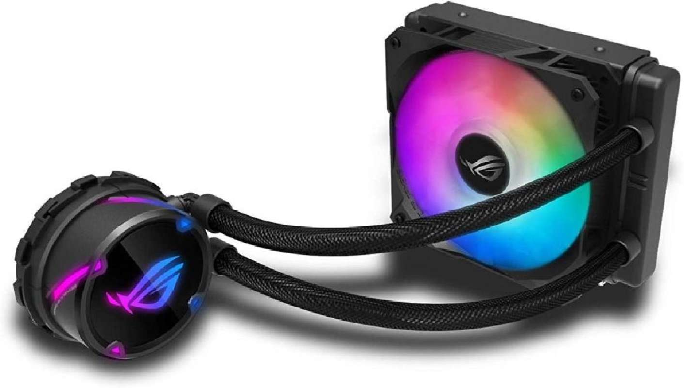 Jual ASUS ROG STRIX LC 120 RGB AURA AlO Liquid CPU Cooler 1x 120mm RGB ...