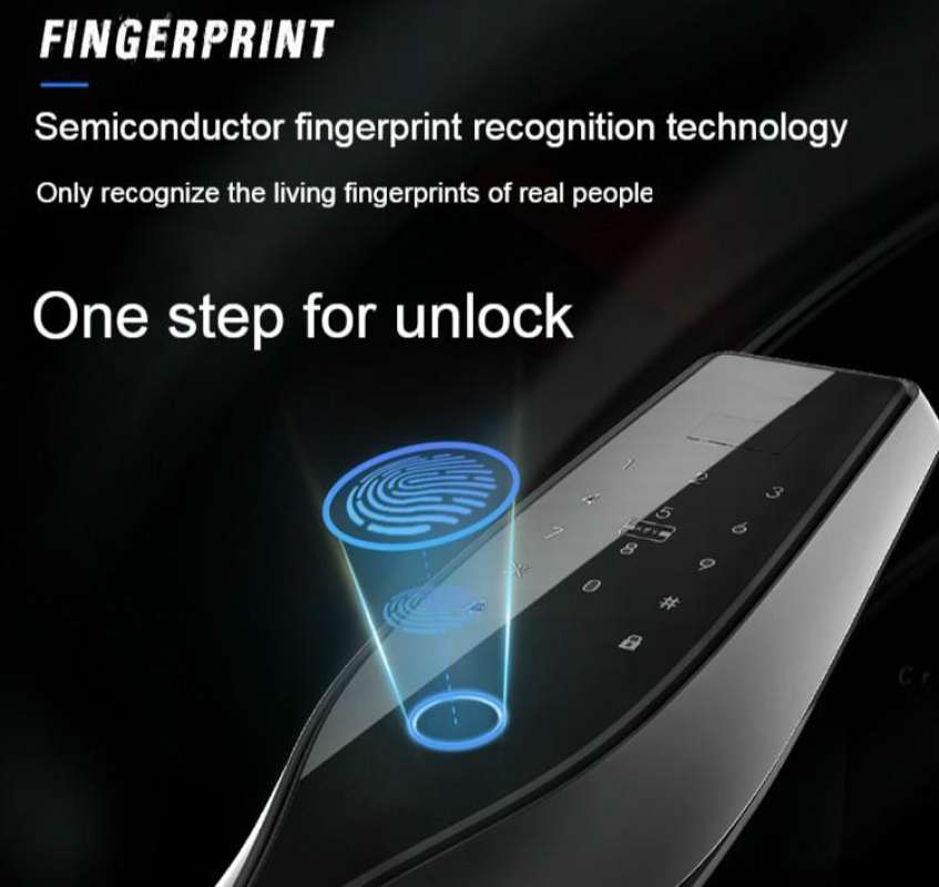 Jual Vinero Mars Digital Door Lock Face Recognition Fingerprint Smart ...