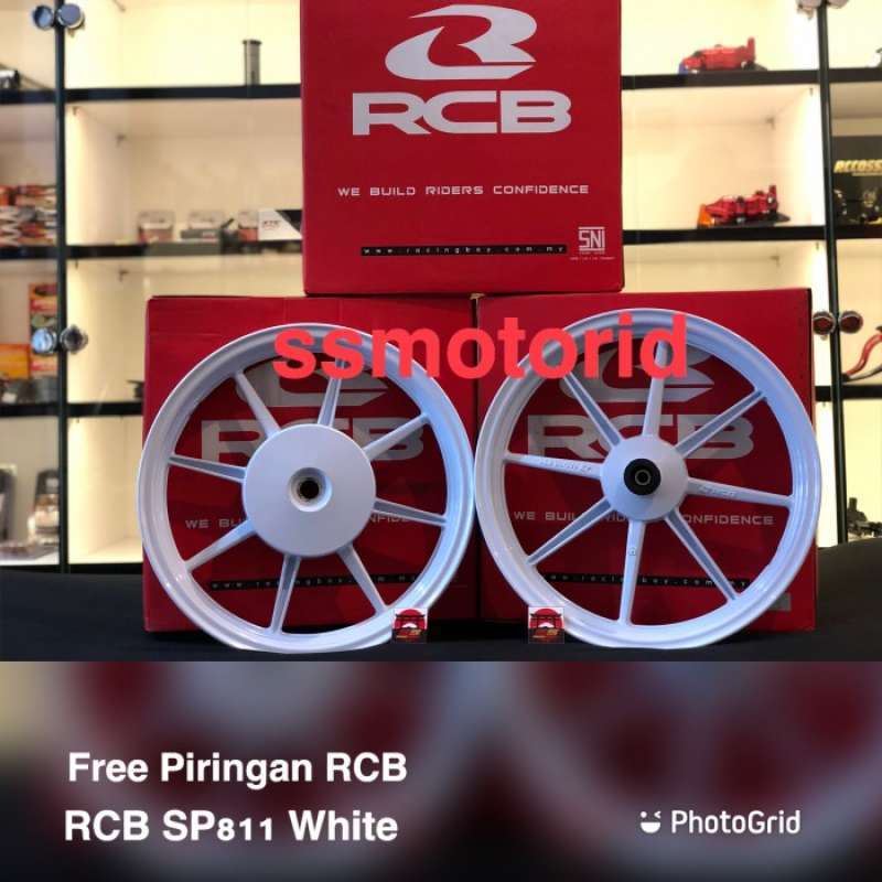 Promo Velg RCB Vario 125 SP811 Putih Diskon 23% di Seller Cintamotormu ...