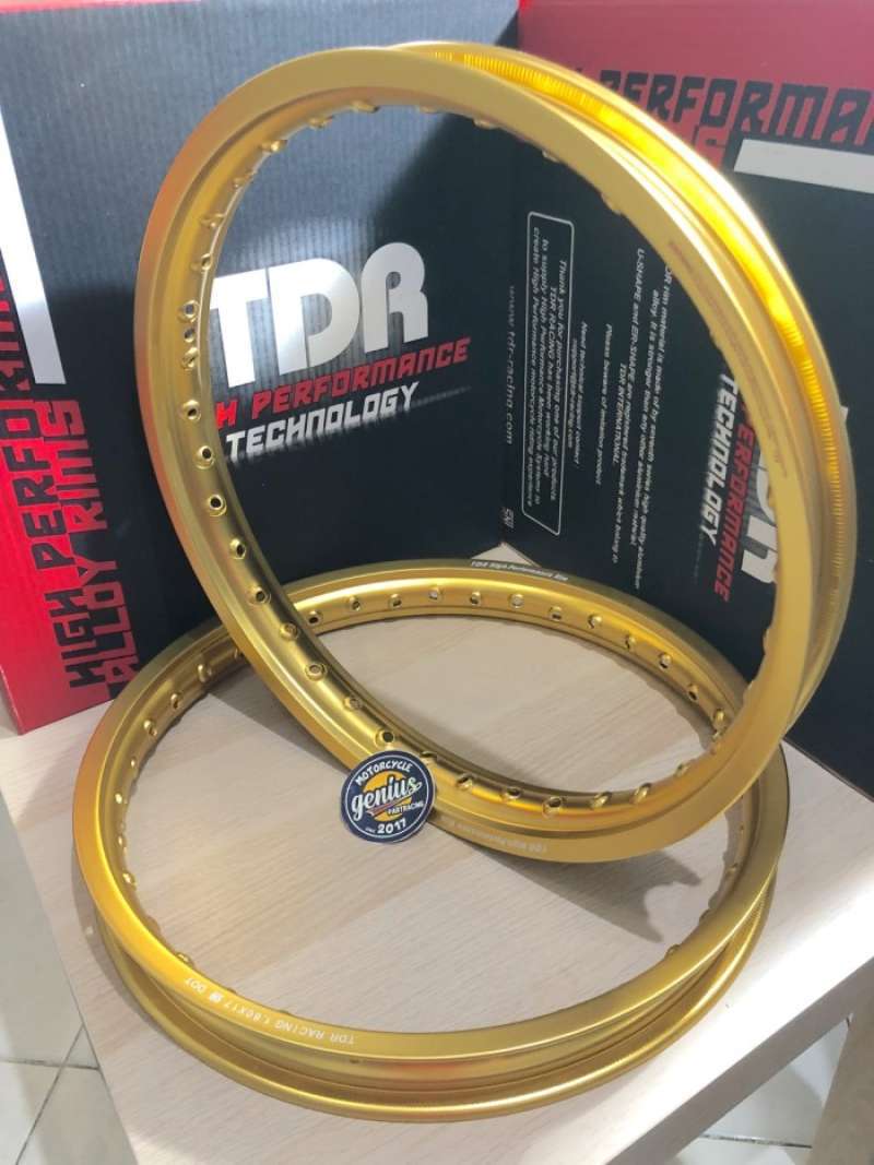 Jual Velg Tdr W Shape 17 X 160/160 Gold Series Di Seller Cintamotormu ...