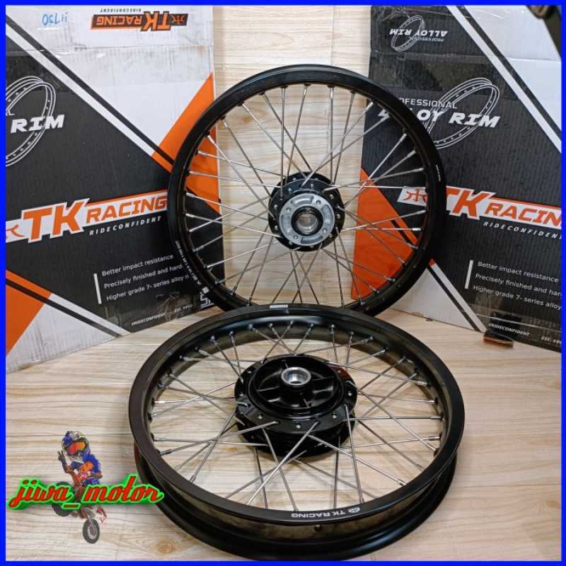 Jual Velg Tk Racing Ring 18 160 185 Dan 185 215 Paket Tromol Dan Jari ...