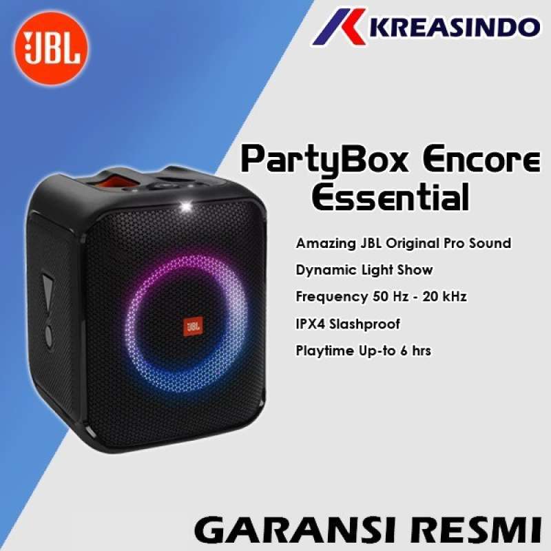 Jual JBL PartyBox Party Box Encore Essential 100w Portable Speaker Resmi - Black di Seller ...