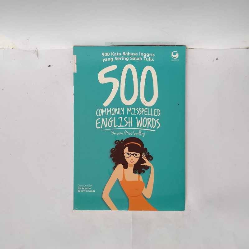 Jual BUKU 500 KATA BAHASA INGGRIS YANG SERING SALAH TULIS 500 COMMONLY ...
