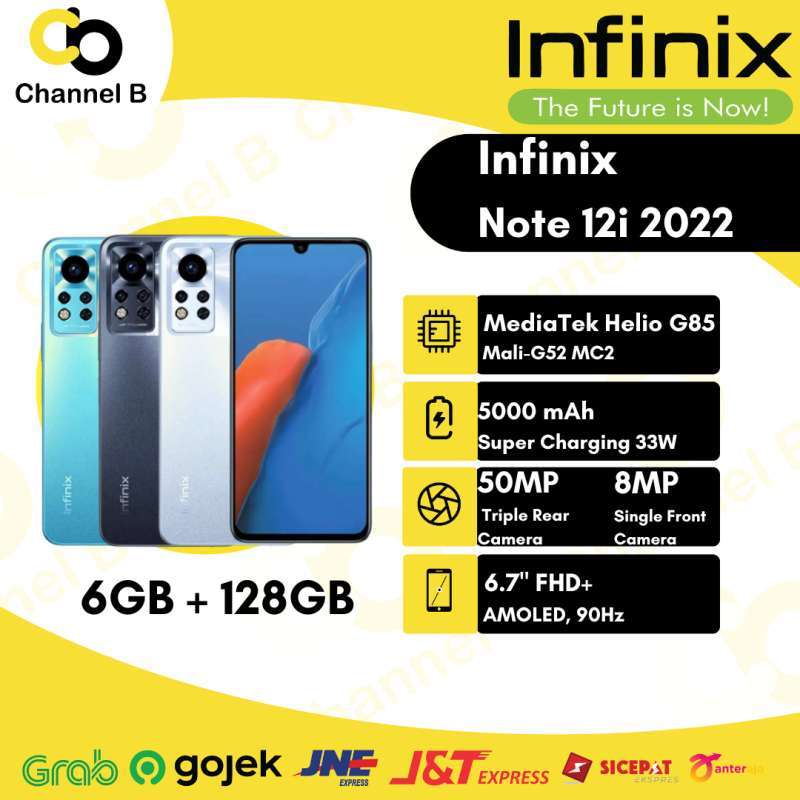 Promo Infinix Note 12i 2022 [ 6GB / 128GB ] Smartphone - Garansi Resmi ...