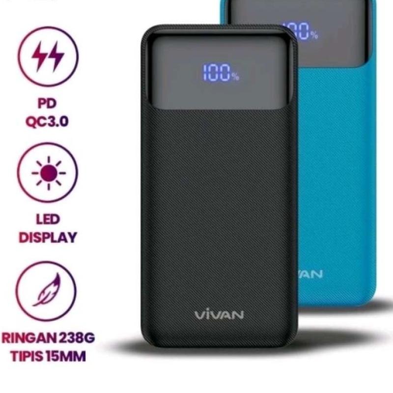 Jual VIVAN POWERBANK 10.000MAH VPB- X10 di Seller Uniqbatamstore ...
