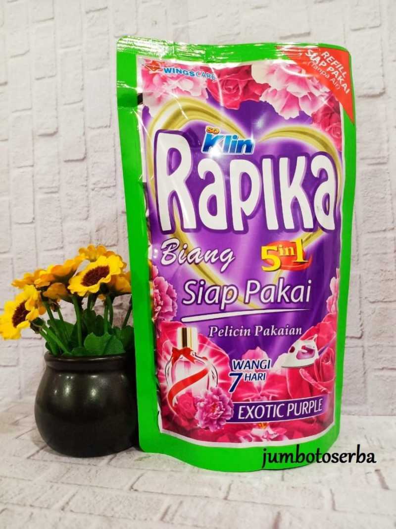 Jual Rapika Biang 5 In 1 Siap Pakai 250ml/pewangi Pakaian/pelicin ...