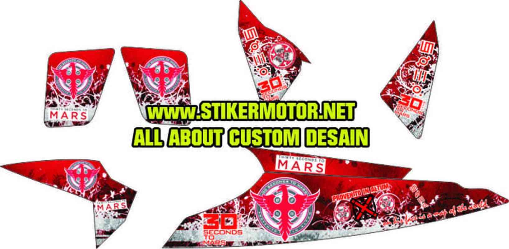 Jual Master Decal Sticker Beat Collection 2 Spec B di Seller Master ...