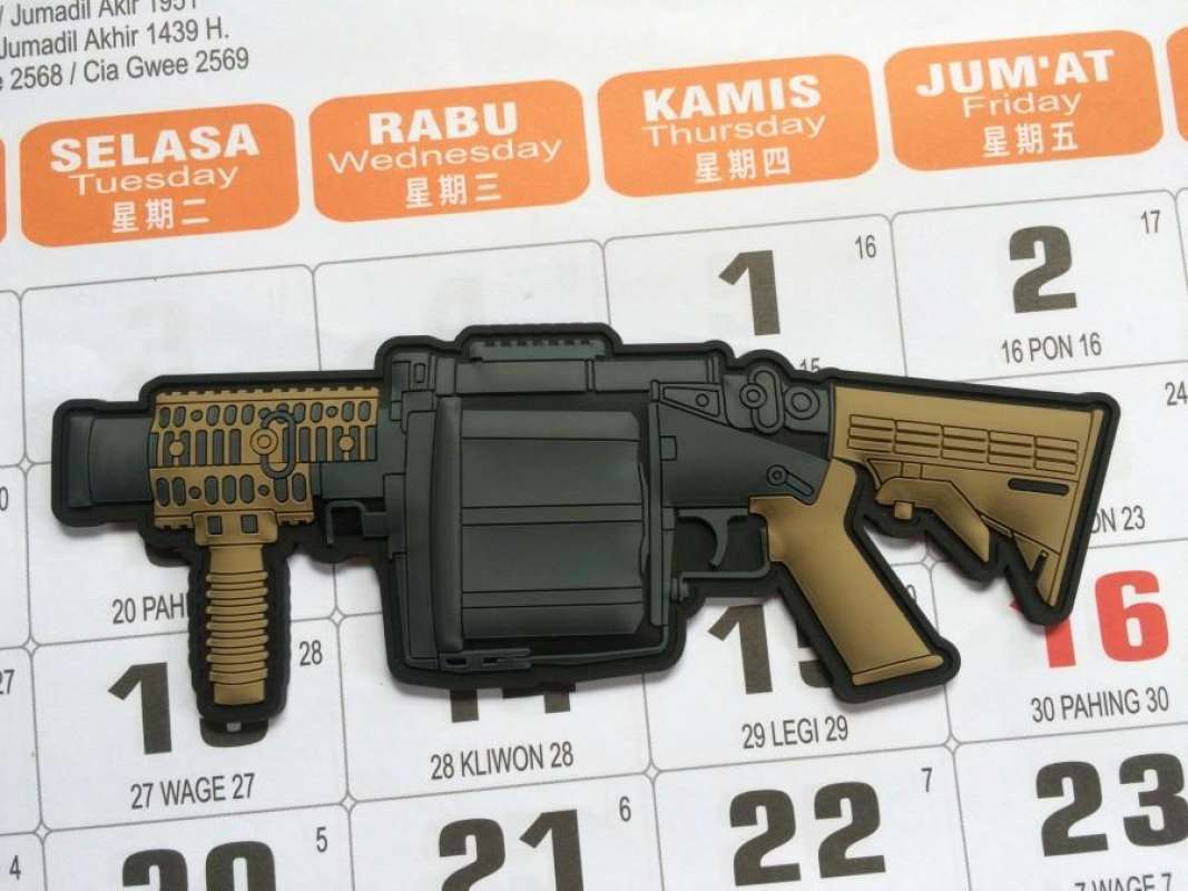Jual MGL Grenade Launcher Rubber Patch di Seller Guerilla Patch - Sendangmulyo, Kota Semarang ...