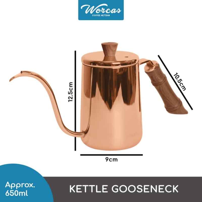 Jual Worcas Kettle Koonan Copper [650 Ml] Di Seller Worcas Coffee ...