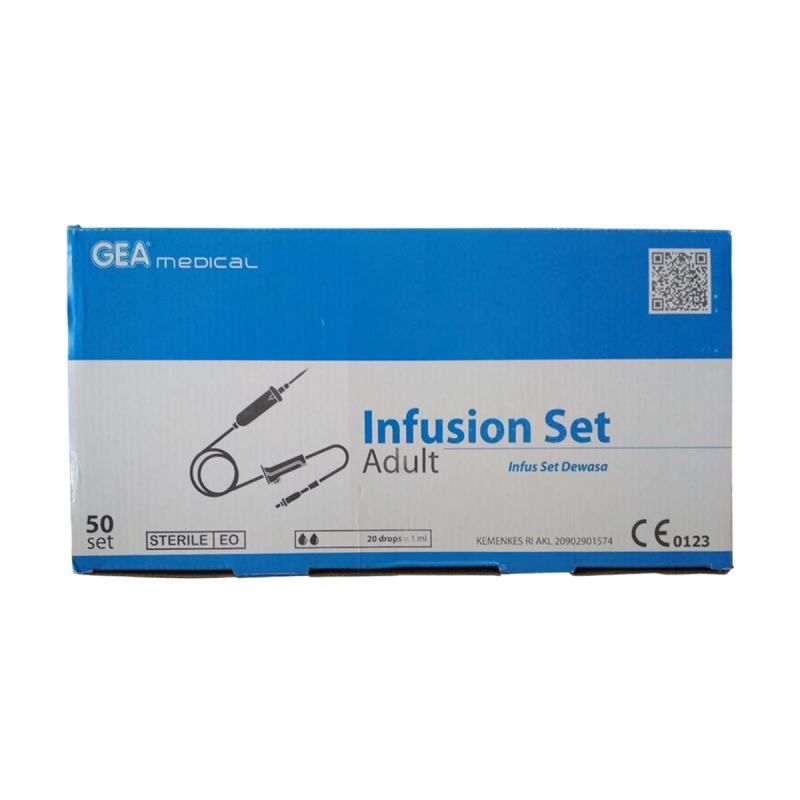 Jual Gea Infusion Set Adult Infus Set Dewasa Peralatan Medis Di Seller ...