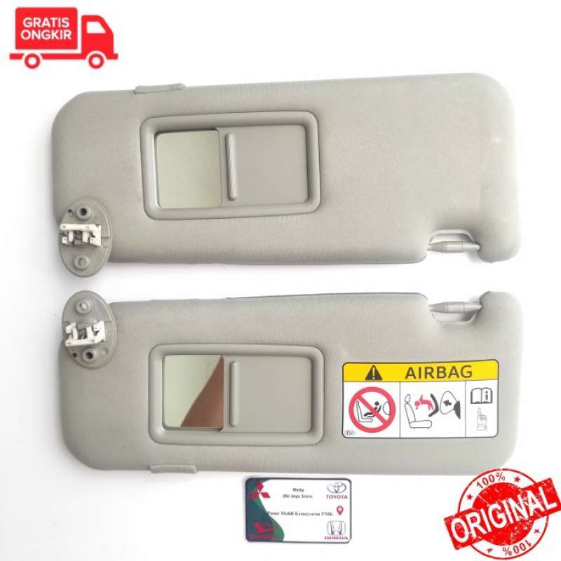 Jual Sunvisor Sun Visor Innova Reborn Fortuner Vrz 2016+++ Original ...