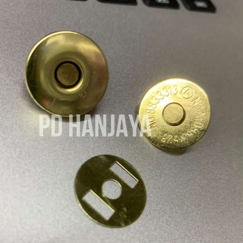Jual Magnet Kancing Tas 18mm Emas - 100pcs Di Seller Pd Hanjaya ...