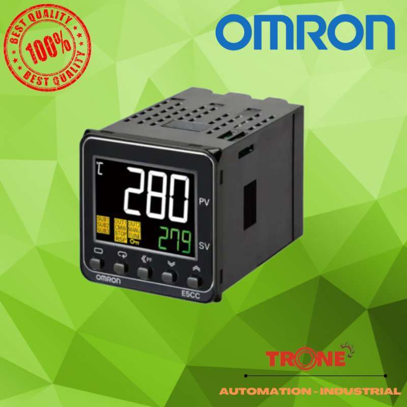 Jual Omron temperature controller E5CC-QX2ASM-800 READY STOK di Seller ...