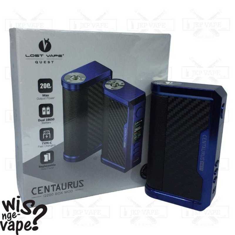 Jual Lost Vape Centaurus Quest Q200 200w Mod Only Authentic - Black Cf ...