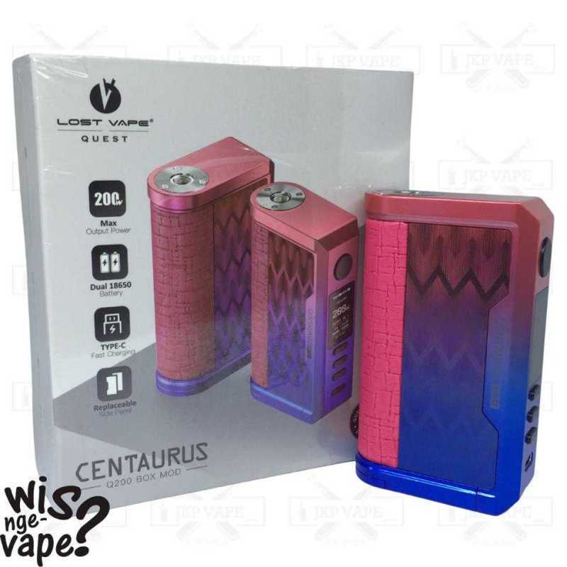 Jual Lost Vape Centaurus Quest Q200 200W MOD ONLY Authentic - Royal ...