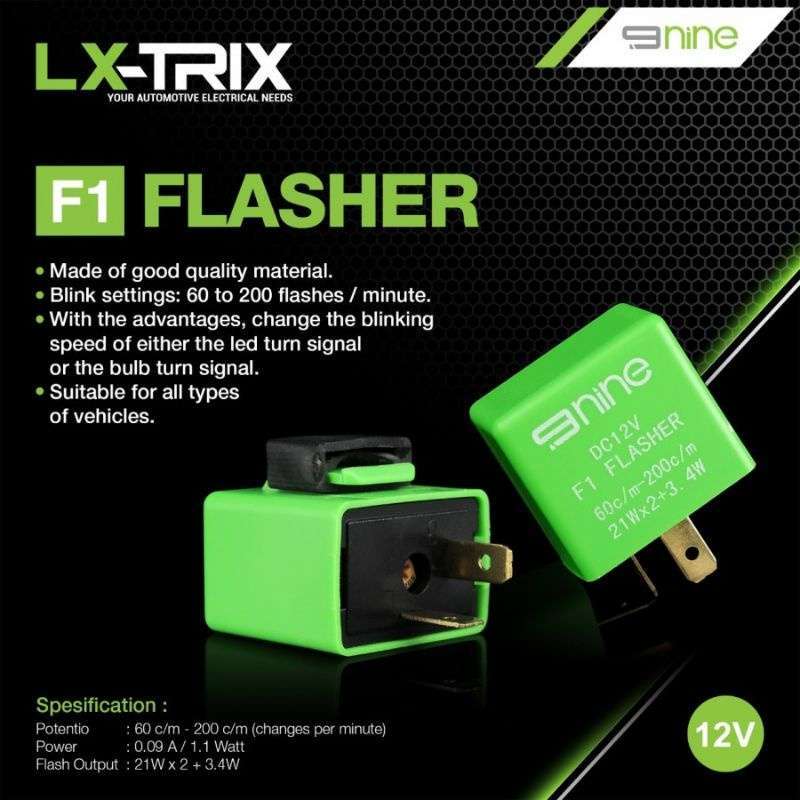 Jual Flasher Fleser Sen Sein Lampu Led Motor Kedip Bisa Di Atur Luminos ...