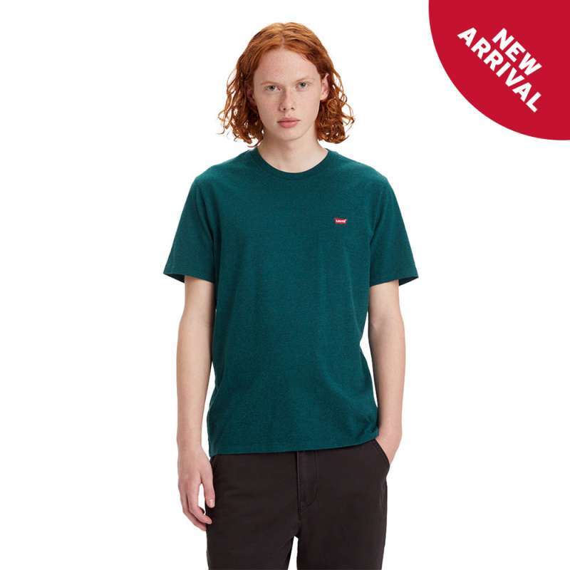 Jual Levi's® Men's Ss Original Hm Tee Evergreen (56605-0150) - M Di ...