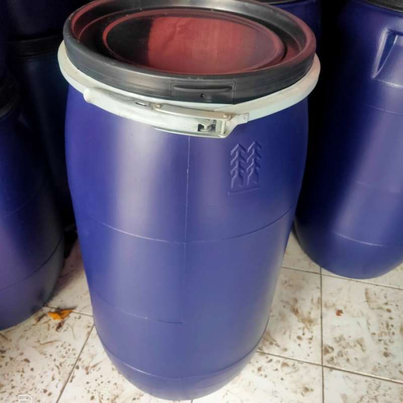 Promo Tong 80L Lengkap Klem Besi,Tong Sampah,Drum,Gentong Diskon 5% di ...