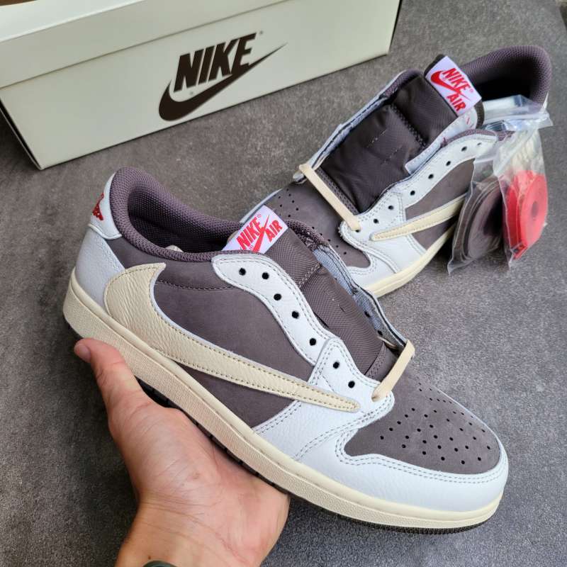 Jual Air Jordan 1 Retro Low Og Sp Travis Scott Reverse Mocha Di Seller ...