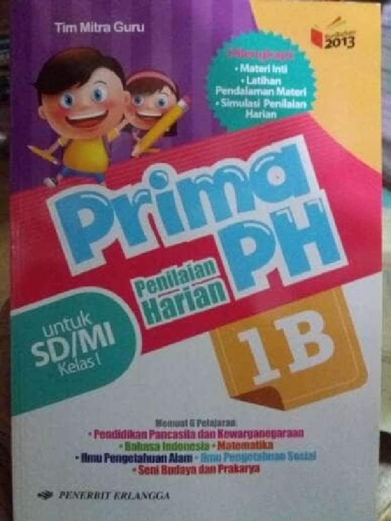 Jual Buku SD 1B Prima PH Penilaian Harian di Seller Giri Pustaka - Kramat, Kota Jakarta Pusat ...