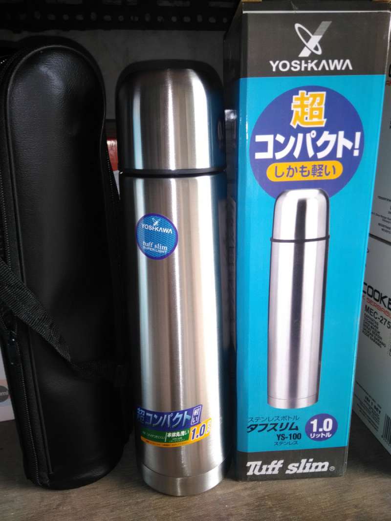Jual Termos Air Panas Stainless(1 Liter), Yoshkawa. di Seller SN jaya ...